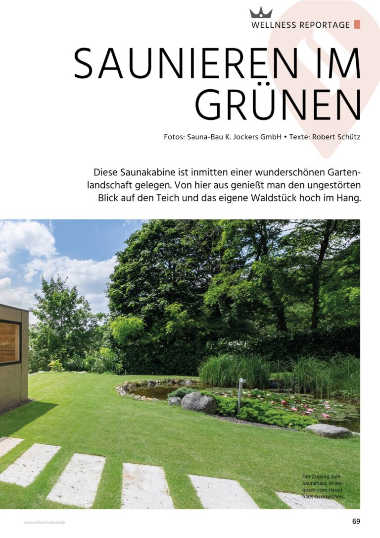 Presse – Saunahersteller für Ihre Traumsauna